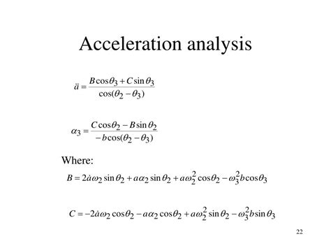 Ppt Acceleration Analysis Chapter 4 Powerpoint Presentation Free