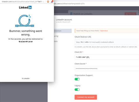 Linkedin Authentification Questions N8n Community