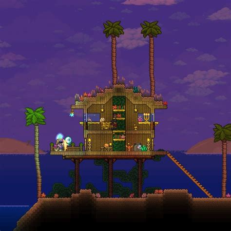 Terraria Beach House Build