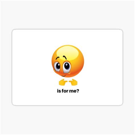 Is For Me Meme Sticker For Sale By Brentvergote Redbubble