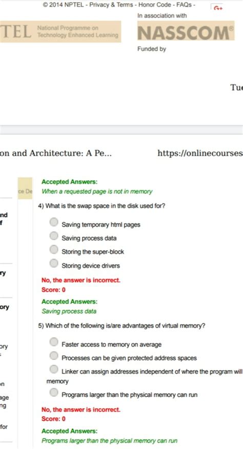 Operating System Gate Cse 1999 Question 211