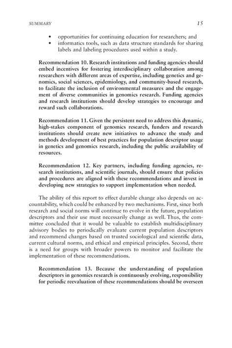 Summary Using Population Descriptors In Genetics And Genomics Research A New Framework For An