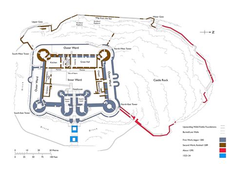 Medieval Castles Floor Plan