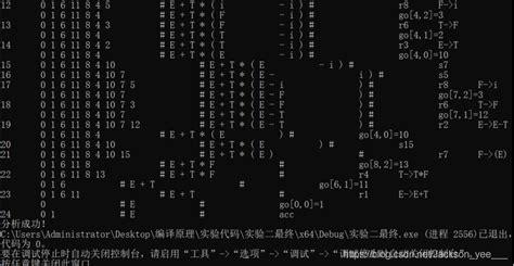 编译原理实验二 语法分析程序设计与实现 exl语言语法分析程序设计 csdn博客