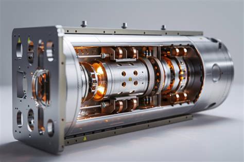 A Cross Sectional 3d Model Of A Ni 63 Nuclear Battery Illustrating The Advanced Principles Of