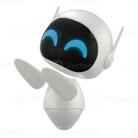 Artificial Intelligence Personal Assistant Robot With A Pointing Up