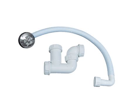 Bath Trap Set 40mm White Macneil Plastic
