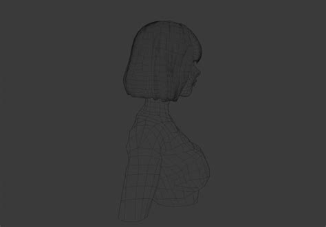 Bob Bangs Hairstyle V29431 3d Model By Nickianimations