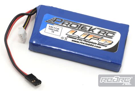 Red RC ProTek RC LiFe Range Of Batteries