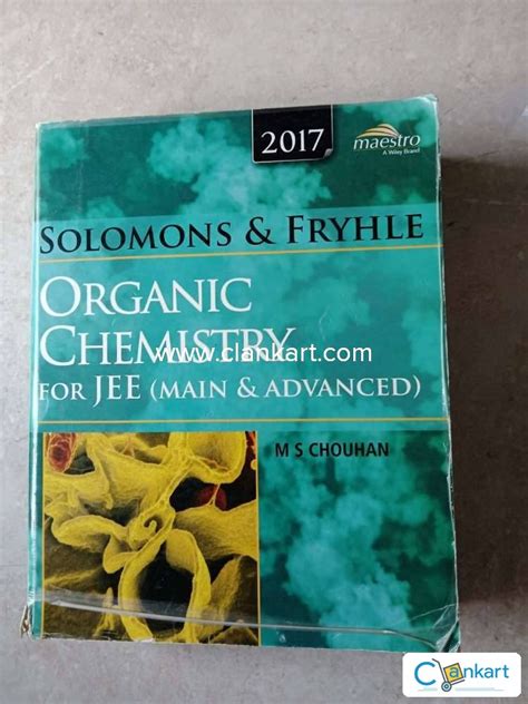 Buy Organic Chemistry For Jee Main And Advanced Solomons And Fryhle