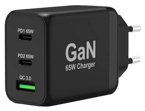900106 Eu Port Connect 65w Typce C Gan Universal Charger