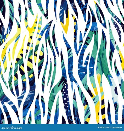 Abstract Zebra Stripes Stock Illustration Illustration Of Spring
