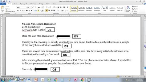 Open Punctuation Youtube