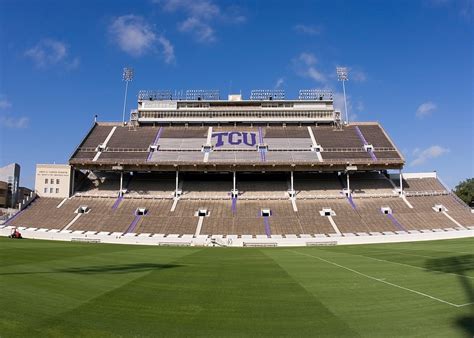 Old Amon Carter Stadium Is Saying Goodbye Frogs O War