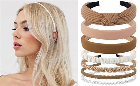 Ahoney 7 Pack Headbands For Women Girls Headbands Trendy