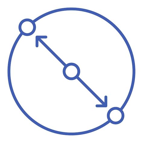 Un Círculo Azul Con Un Círculo Azul Y Un Círculo Con Un Círcolo Azul En