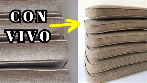Diy Almohadon Con Vivo Paso A Paso Youtube