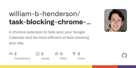 Github William B Hendersontask Blocking Chrome Extension A Chrome