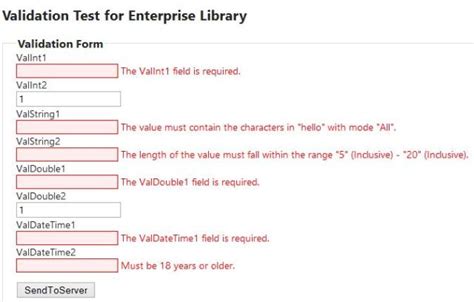 Simple Mvc Application Using Enterprise Library Validation Software