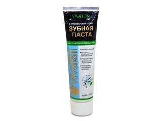 Средства гигиены - Зубная паста с карловарской солью, Виватон, 100 мл