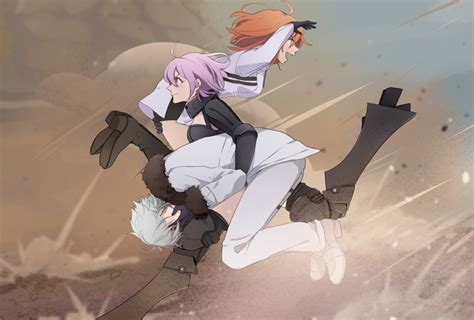 Mash Kyrielight Fujimaru Ritsuka Kadoc Zemlupus Fujimaru Ritsuka