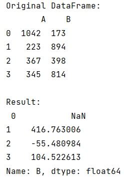 Python How Do I Subtract The Previous Row From The Current Row In A Pandas Dataframe And Apply