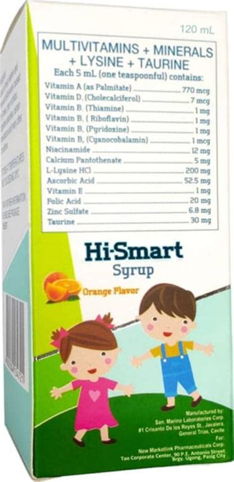 Hi-Smart multivitamin supplement protects children's eyesight | The ...