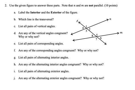 Solved Use The Given Figure To Answer These Parts Note Chegg