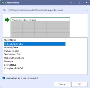 Test And Run Excel Decision Table Visually Open Decision Intelligence Platform