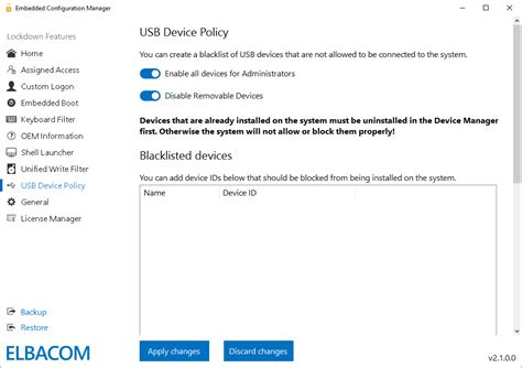 Embedded Configuration Manager Elbacom Gmbh