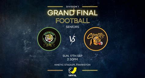 Mpfnl 2023 Record Round 15 Div 1 Round 16 Div 2 Mpfnl