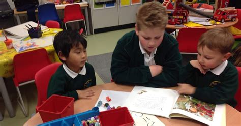 Suttons Primary School Buddy Reading Reception Green Class And Year 5kr