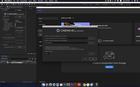 solved after effects aegp plugin cineware scenelayer no adobe