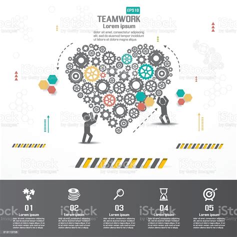 Teamwork Graphic Vector Design Stock Illustration Download Image Now Business Business