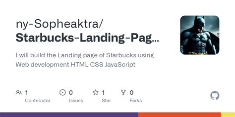 Github Ny Sopheaktrastarbucks Landing Page Htmlcssjavascript I Will