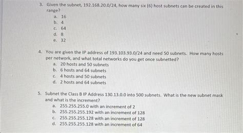 Solved Assignment Subnetting Autached Files D Chegg