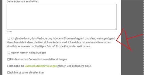 Update Registration Formand Remove Default Message · Issue 74 · Human