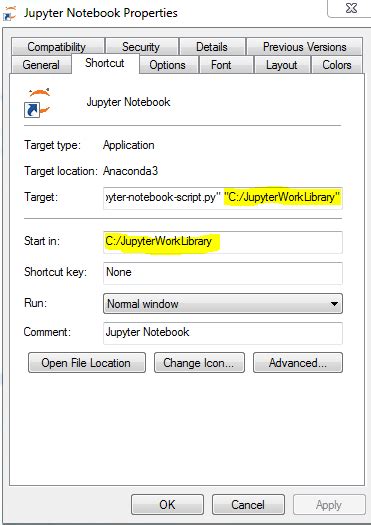 Path How To Change The Jupyter Start Up Folder Stack Overflow