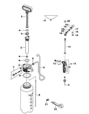 Garden Sprayer Parts