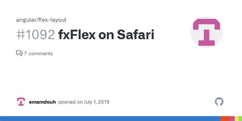 fxflex on safari · issue 1092 · angular flex layout · github