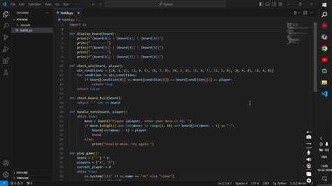 Pythonprogramming Tictactoe Codinglife Developerdiaries