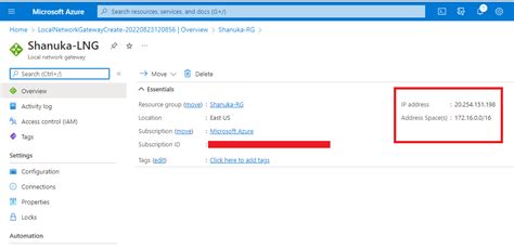 Configure A IPsec Tunnel VNet To VNet VPN Gateway Connection In Azure Portal