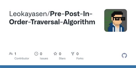 Github Leokayasenpre Post In Order Traversal Algorithm