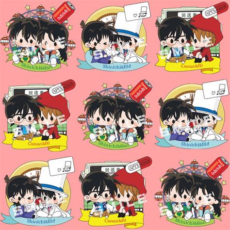Móc Khóa Detective Conan Ver Chibi NgÂy ThƠ Thám Tử Lừng Danh In Hình Anime Chibi Mica Trong