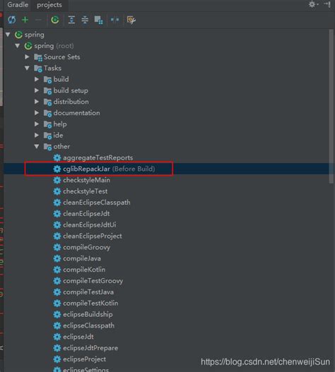 spring framework源码搭建报错：1、gradle版本不兼容，2、org springframework objenesis xx