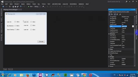 Using Check Box Make Shopping Cart In VB NET 2012 YouTube