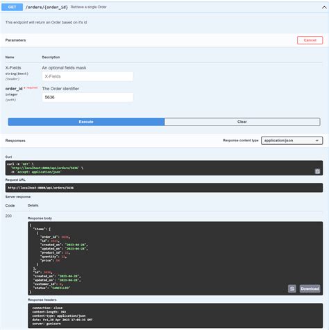 Test Swagger Documentation · Issue 128 · Csci Ga 2820 Sp23 003orders · Github
