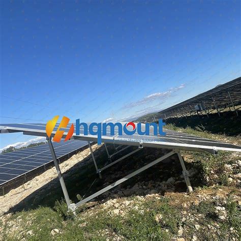 Pv Power Structure Solar Racking Tracker System Single Axis Tracker China Solar Mounting And