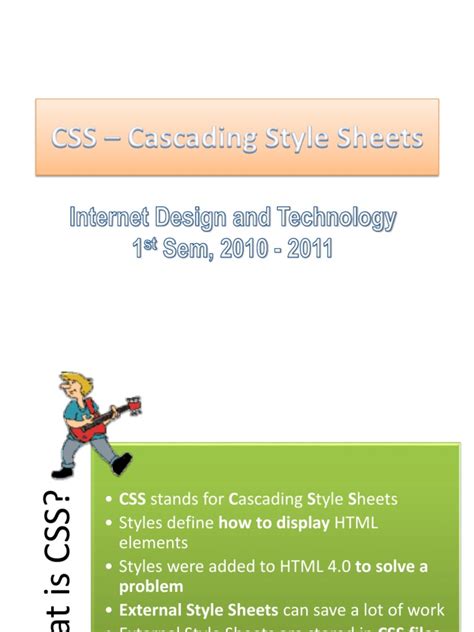 Css Cascading Style Sheets Pdf Cascading Style Sheets Html Element