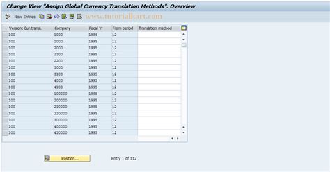 GCW SAP Tcode Global Translation Methods